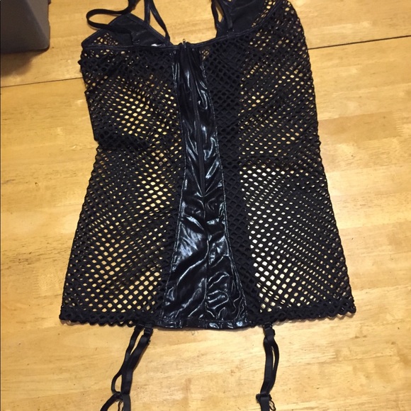 Body Rage | Intimates & Sleepwear | Body Rage Black Fishnet Lingerie ...
